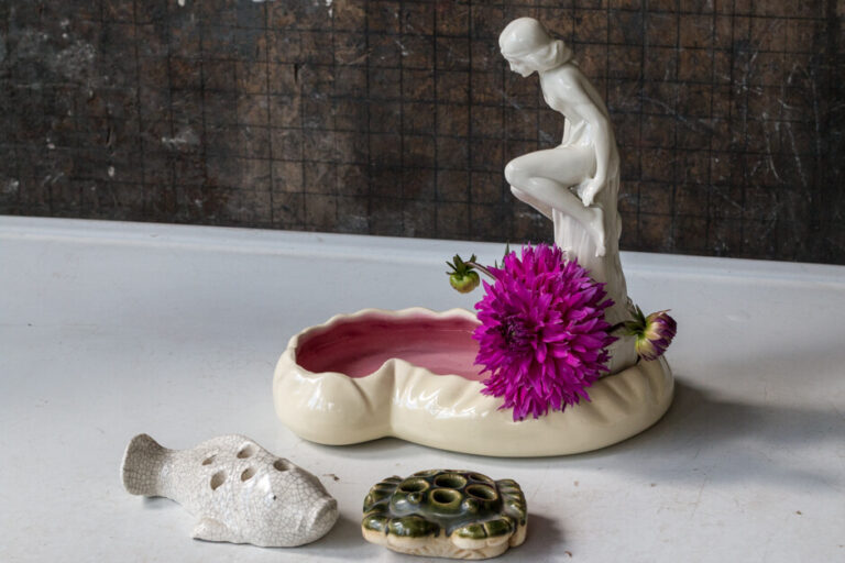 Collections – My Vintage and Antique Flower Frog Collection – Vintage ...